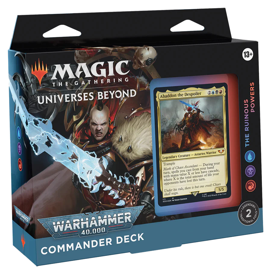 MTG Warhammer 40K: Commander Deck - Set of 4