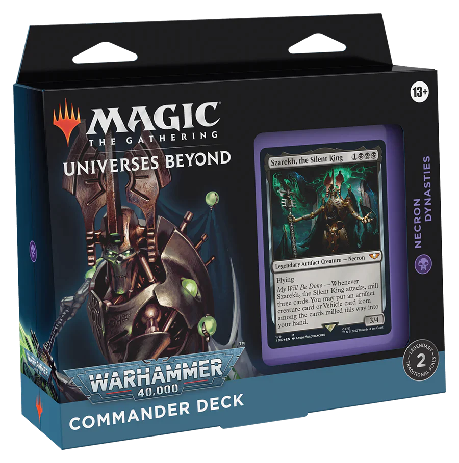 MTG Warhammer 40K: Commander Deck - Set of 4