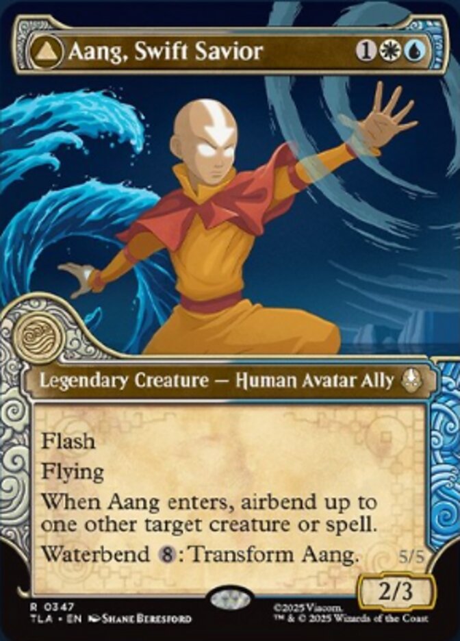 Aang, Swift Savior // Aang and La, Ocean's Fury (Avatar: The Last Airb