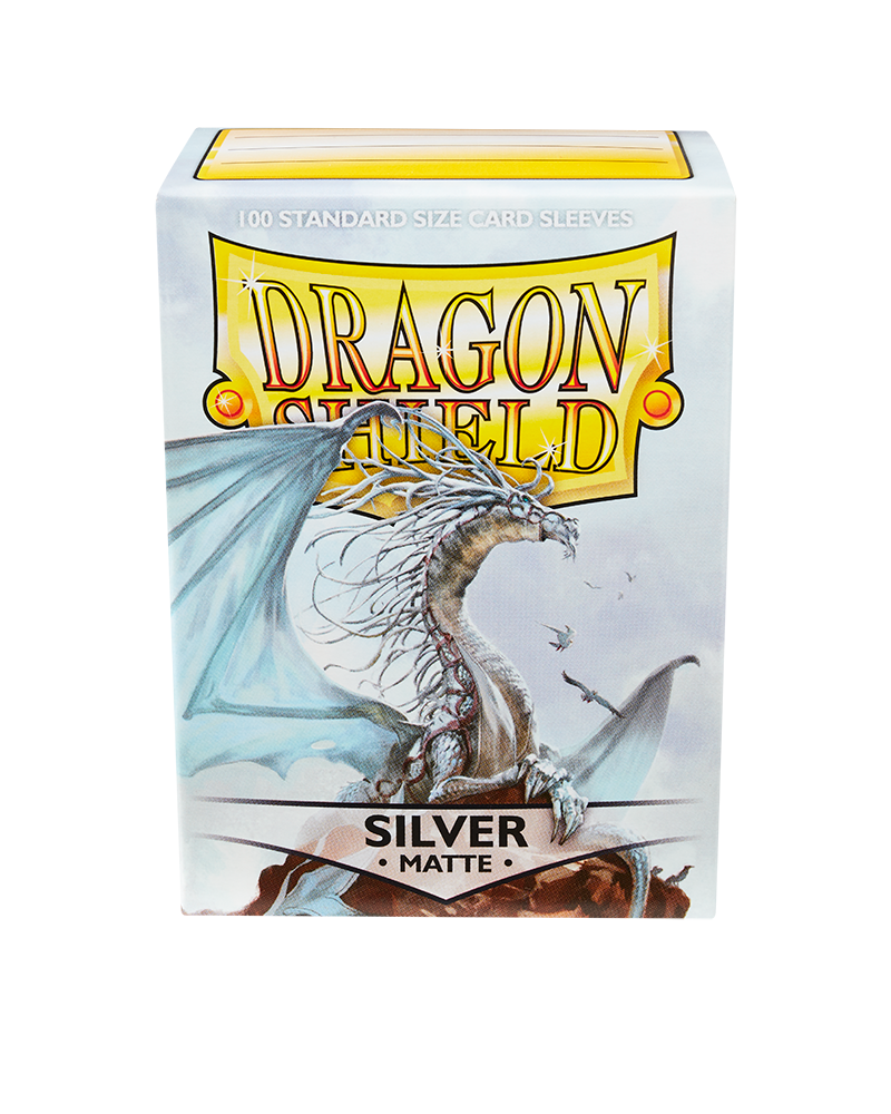 Dragon Shield - Silver - Matte Sleeves
